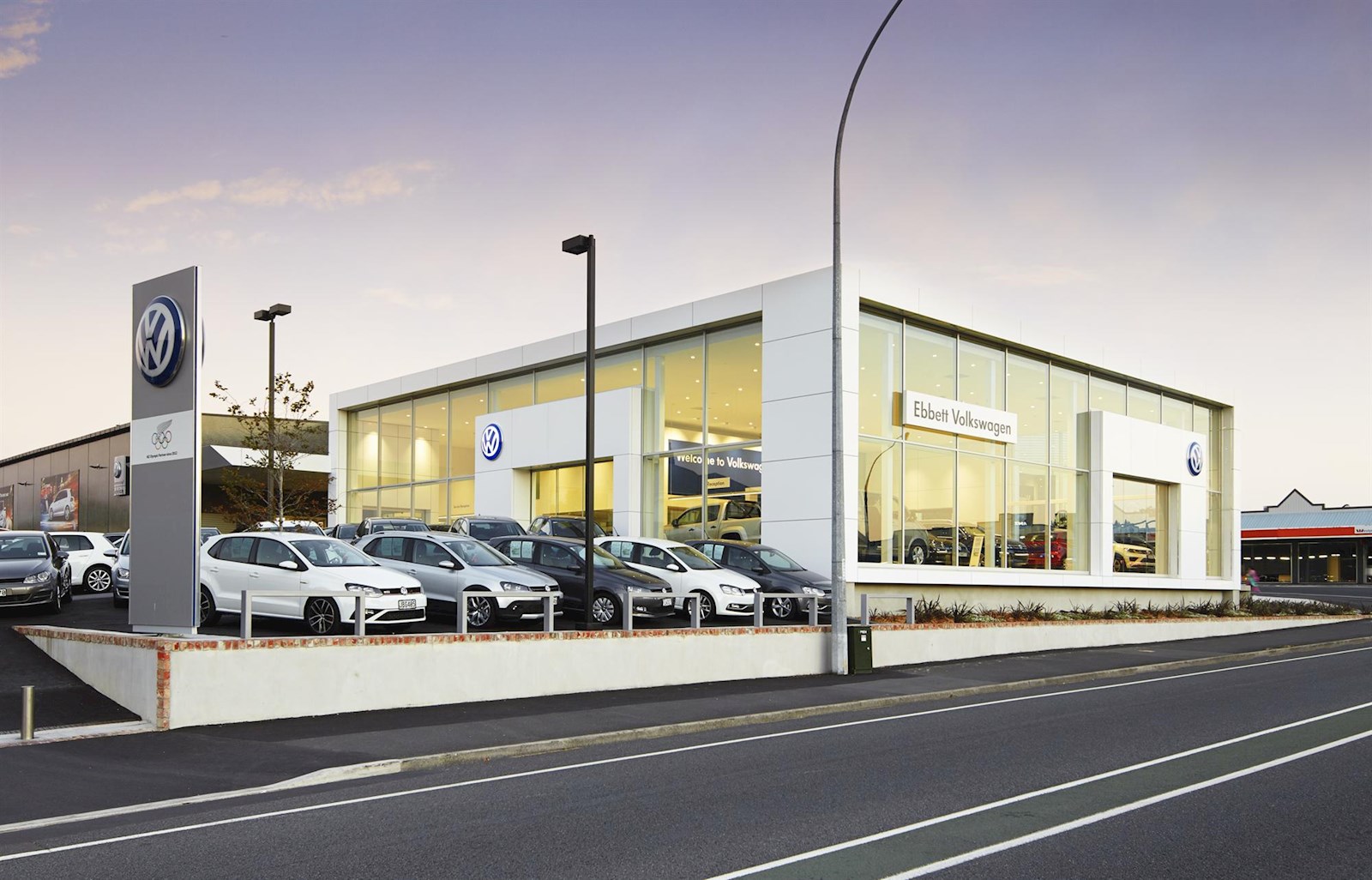 Ebbett Audi and Ebbett Volkswagen - Livingstone Building | Construction ...